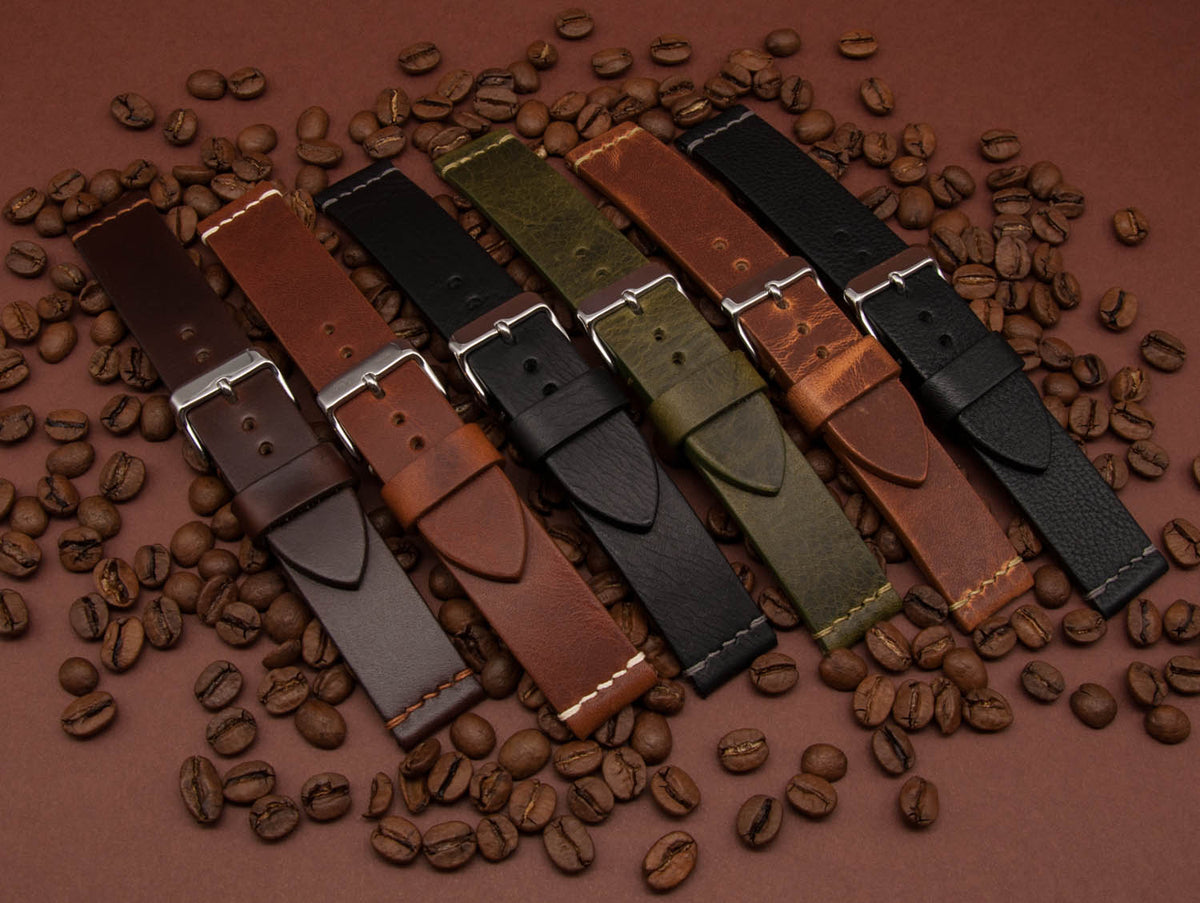 Watch Straps With Horizontal Stitching – CuteLeatherWorks