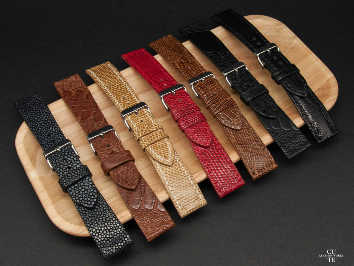 Exotic Leather Straps – CuteLeatherWorks